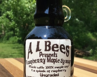 Pure Canadian Maple Syrup in Maple Leaf-shaped Bottle Artisanal ...