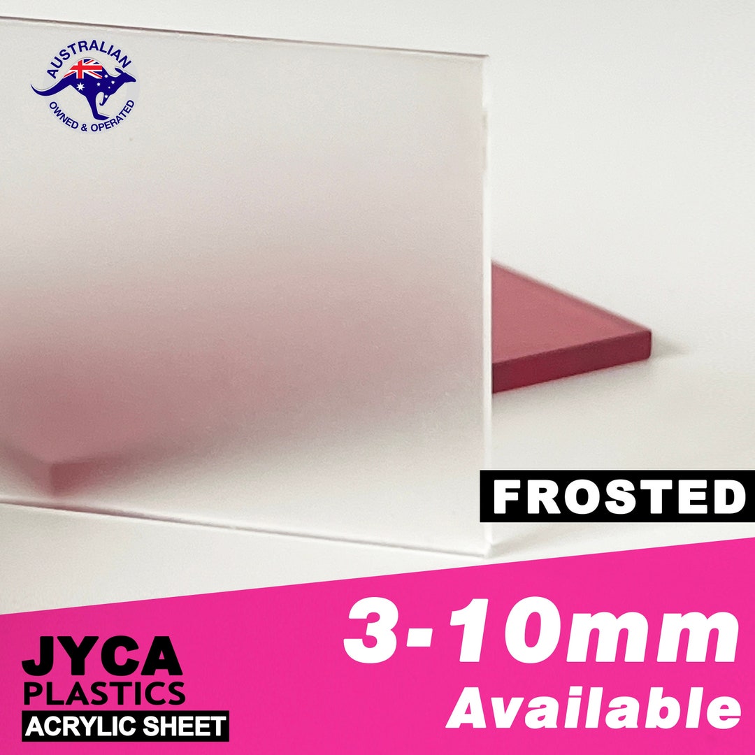 FROSTED / MATTE Acrylic Sheet Perspex Panel Privacy Board Screening ...