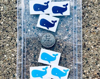 Whale Vinyl Decal | Etsy