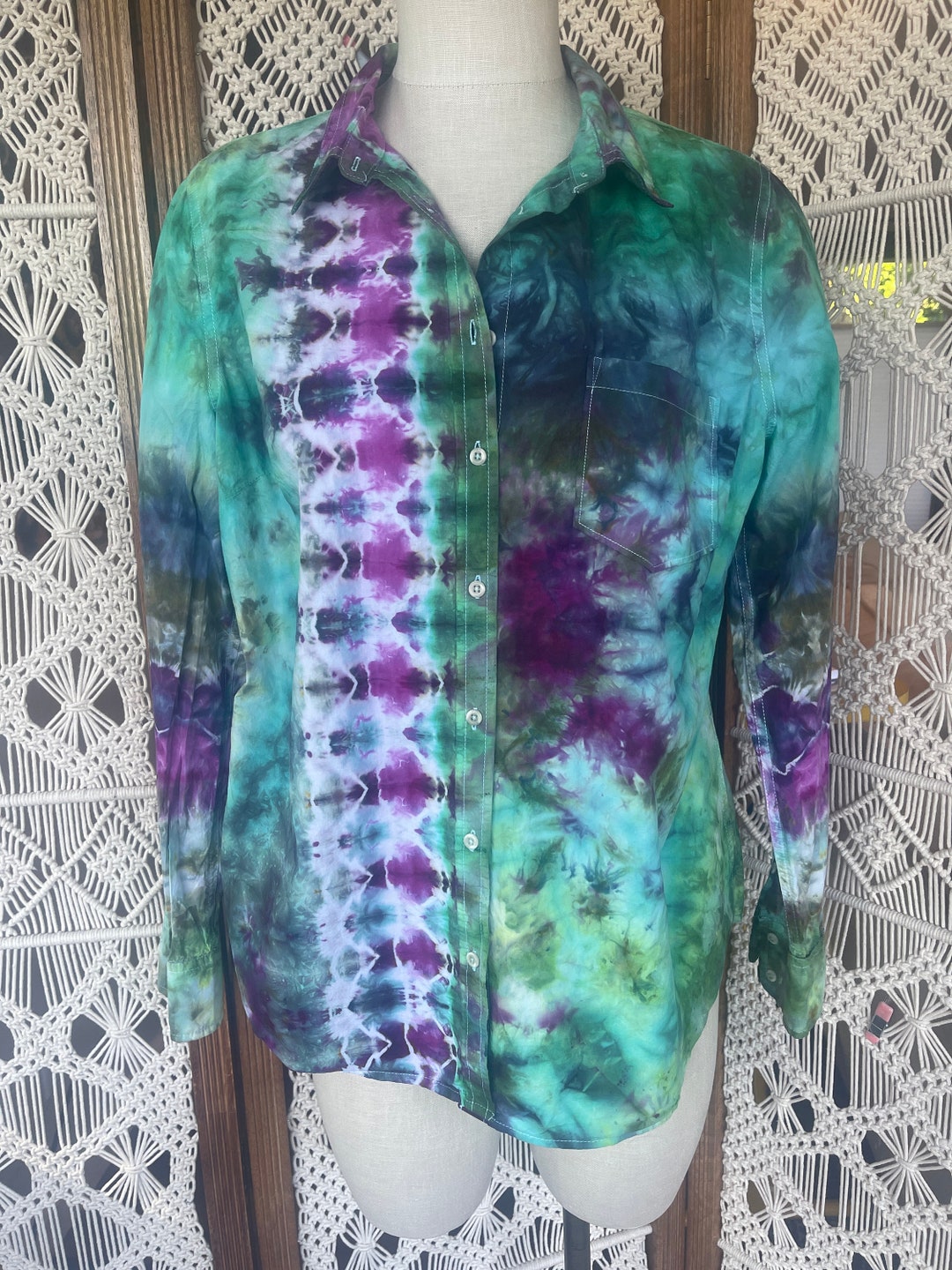 Jeweled Mandala Blouse - Etsy
