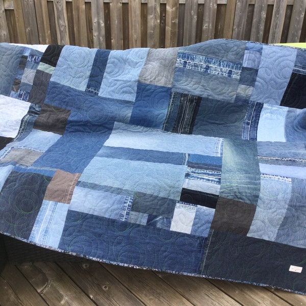 Upcycled Quilt - Etsy