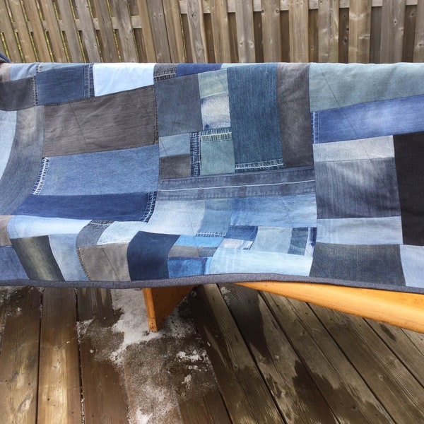 Shop Denim Quilt Online - Etsy