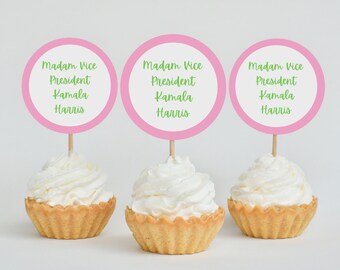 Aka Cupcake Toppers | Etsy