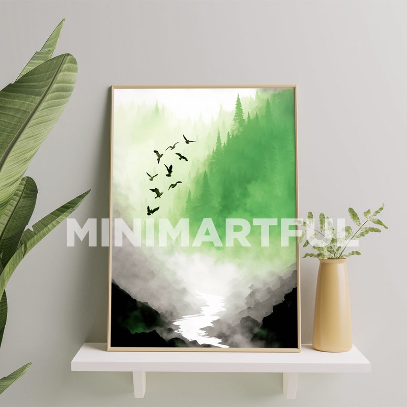 Aromantic Flag Art - Etsy