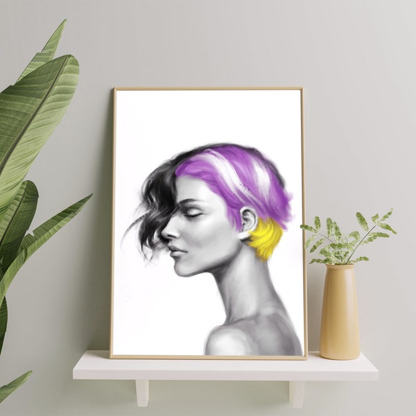Non Binary Art - Etsy