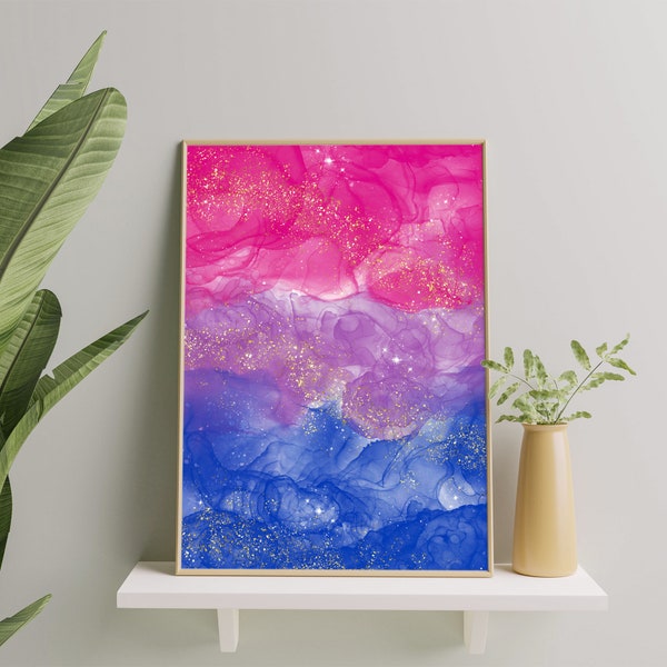Bi Pride Poster - Etsy