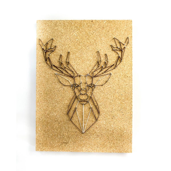 Deer String Art Pattern - Etsy