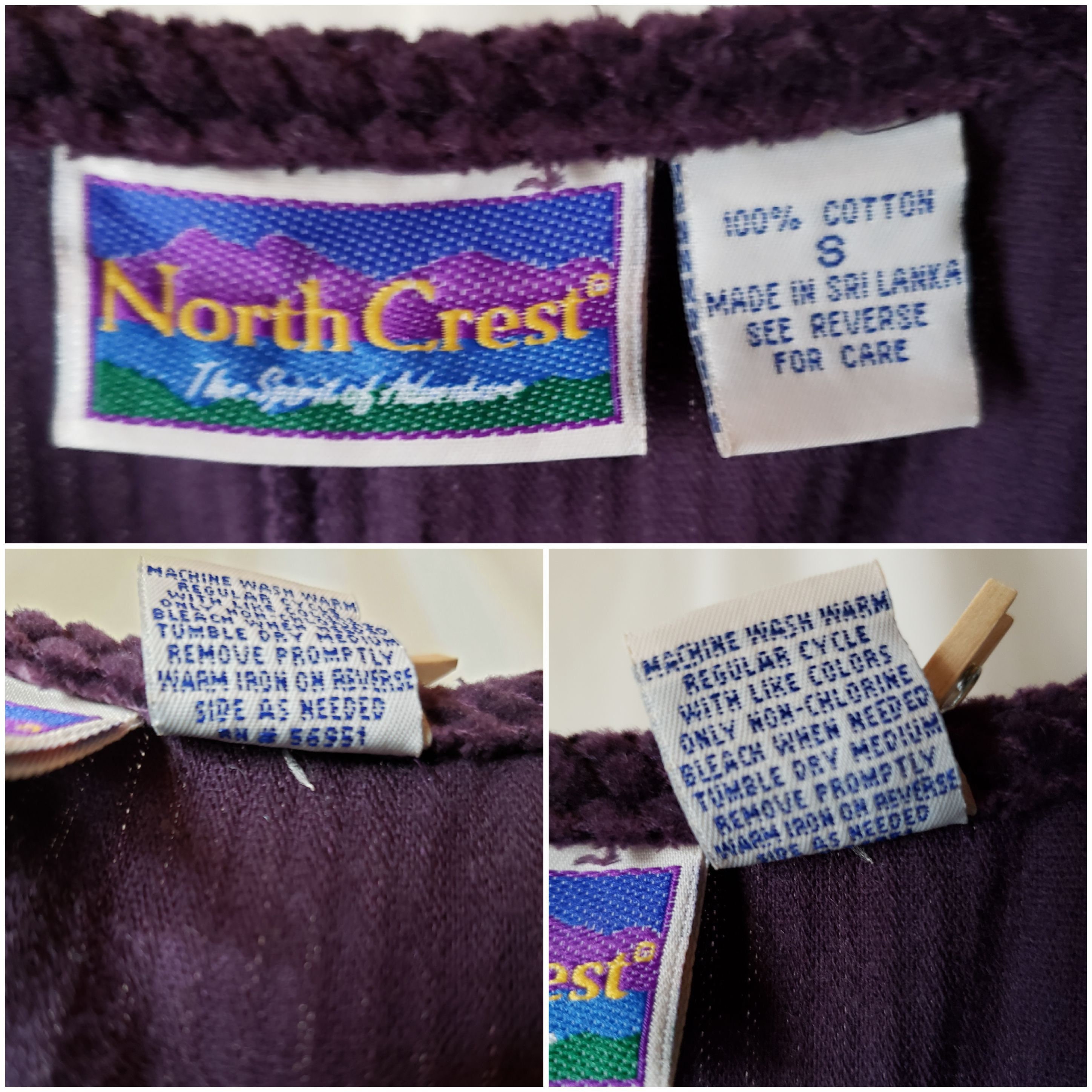 Purple Corduroy Dress by North Crest Short Overalls Dress Has Square ...