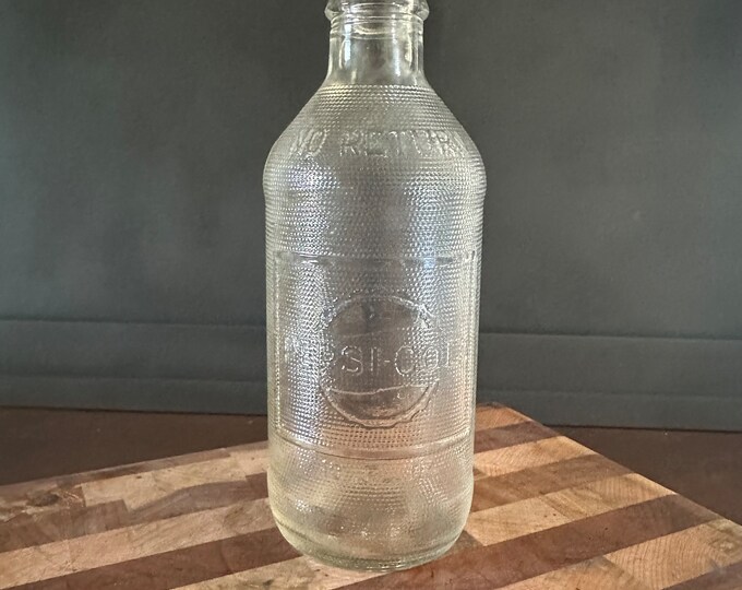 Pepsi Bottle Clean - 10 Oz Pepsi-cola 1960's - Earth Friendly Shop - Etsy