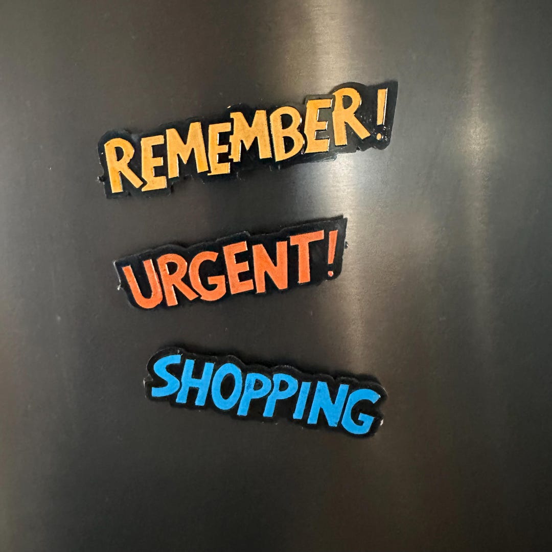 Refrigerator Magnets 1980's - Set/3 - Earth Friendly Shop - Etsy