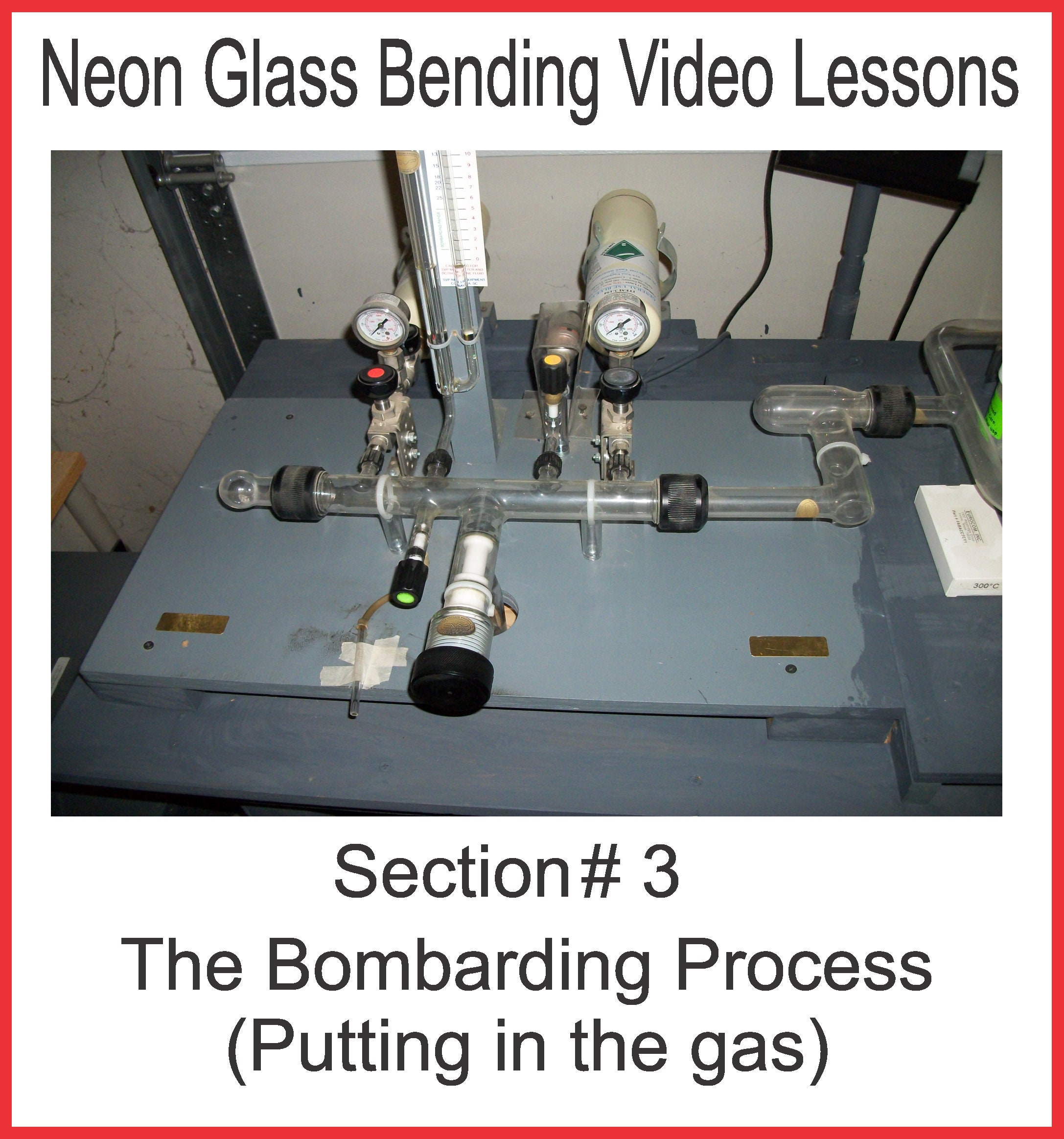 Neon Glass Bending Video Lessons Section 3 Etsy