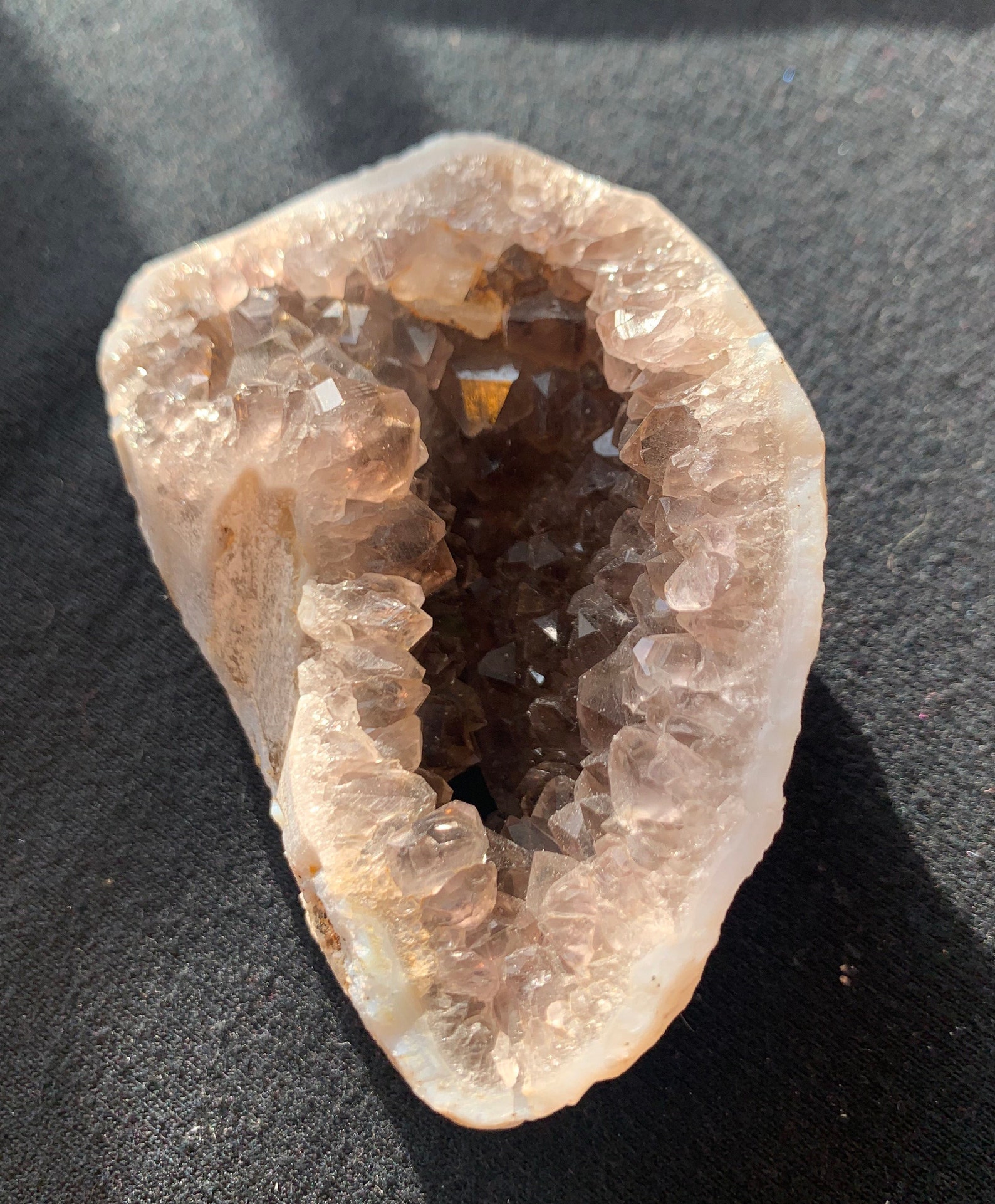 Beautiful Smokey Amethyst Geode - Etsy