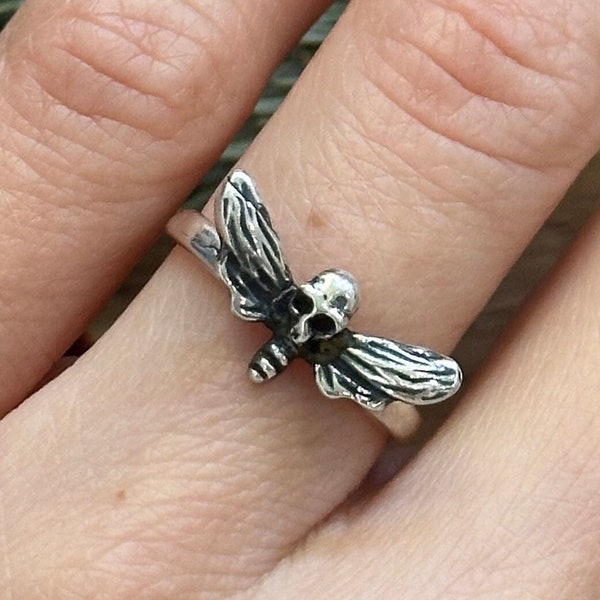 Moth Ring - Etsy