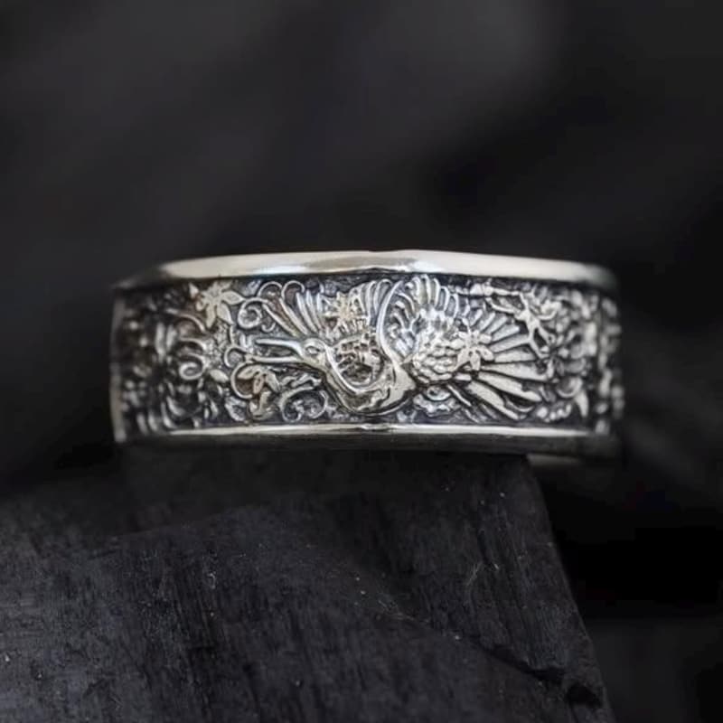 Phoenix Inspired Ring - Etsy