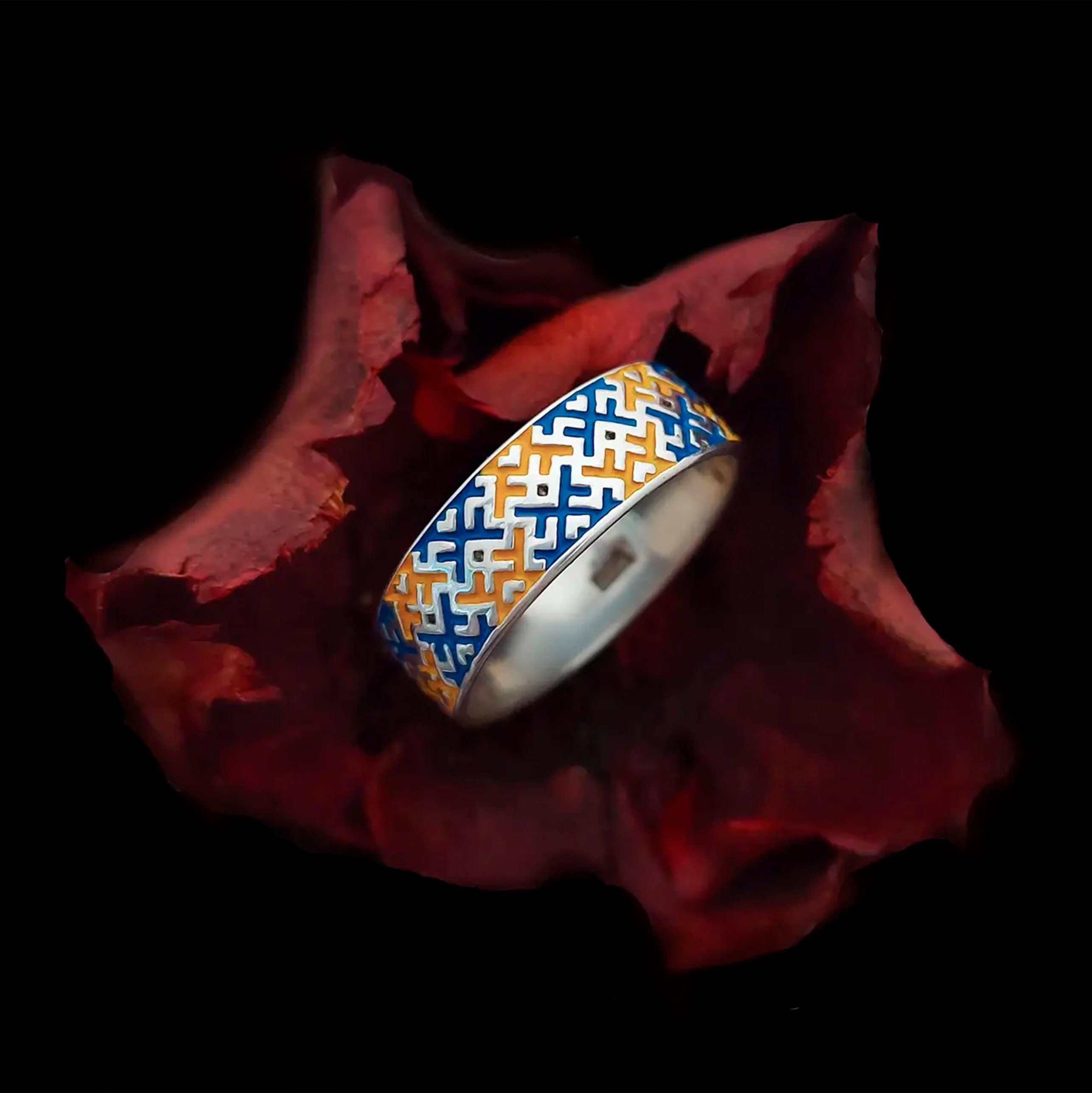 Ukraine Jewelry Ukrainian Ring Ukraine Ornament Ring Ukrainian - Etsy