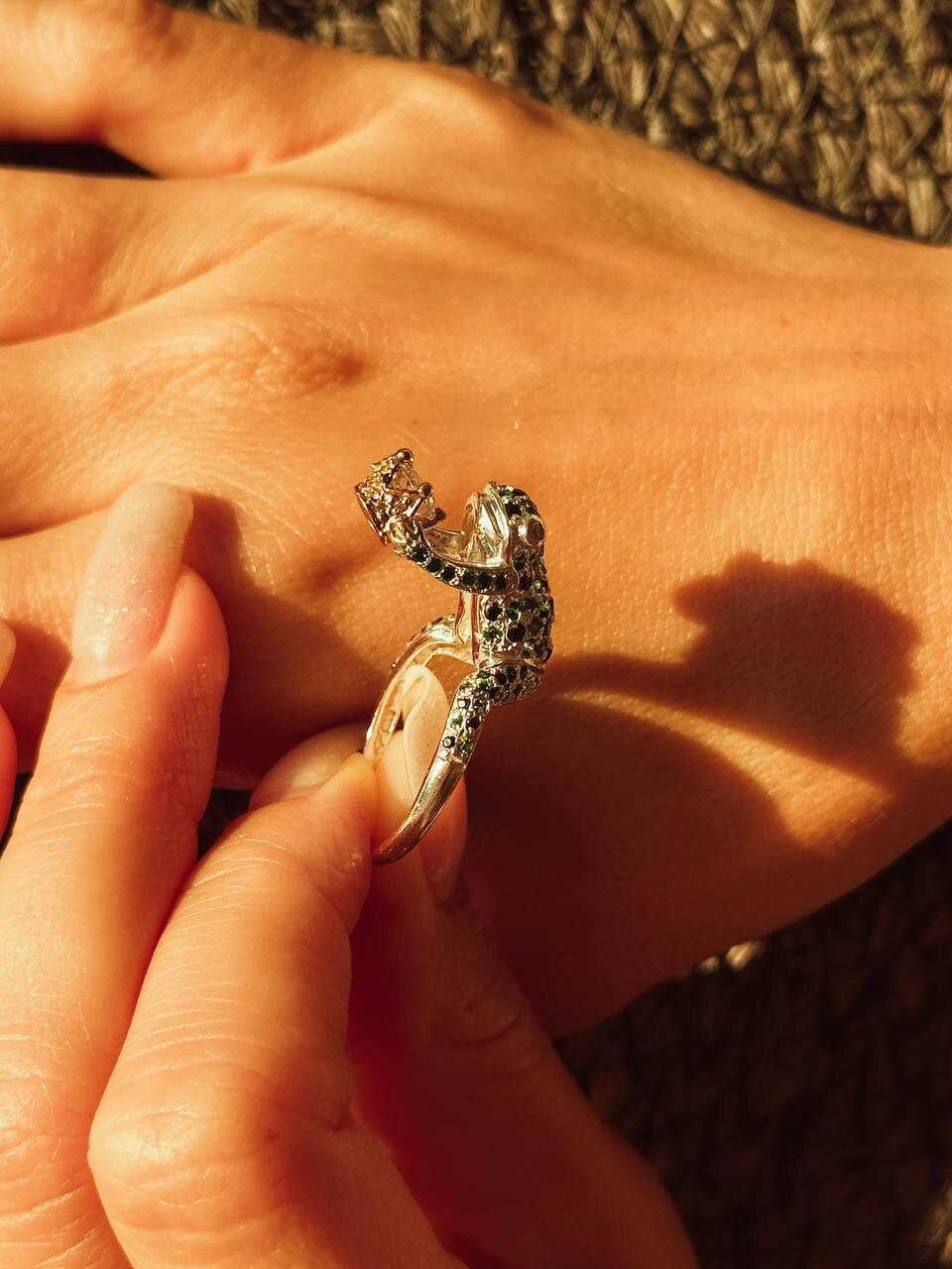 Frog Ring Fairy Crown Ring Frog Prince Ring 925 Silver Ring - Etsy