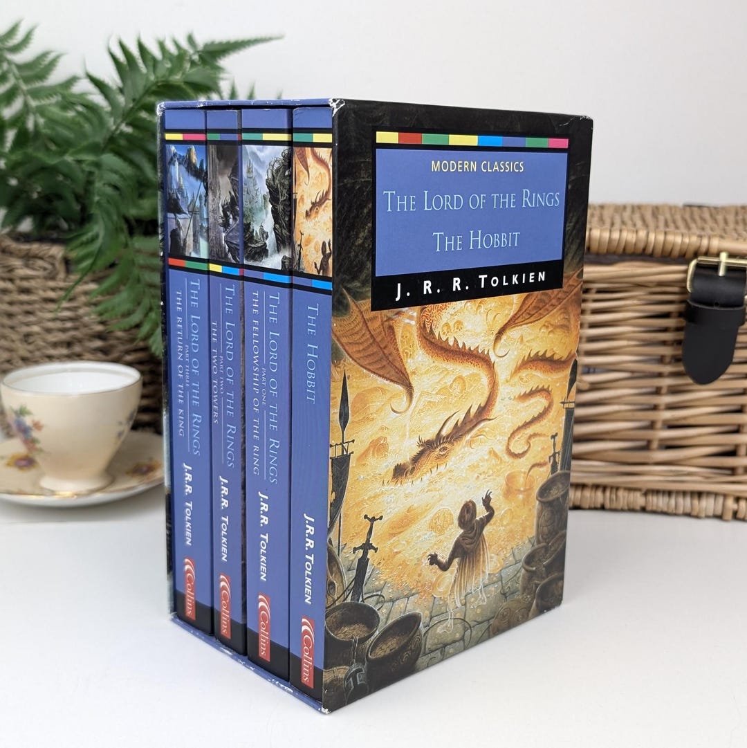 J.R.R. Tolkien the Lord of the Rings | the Hobbit Box Set, Modern ...
