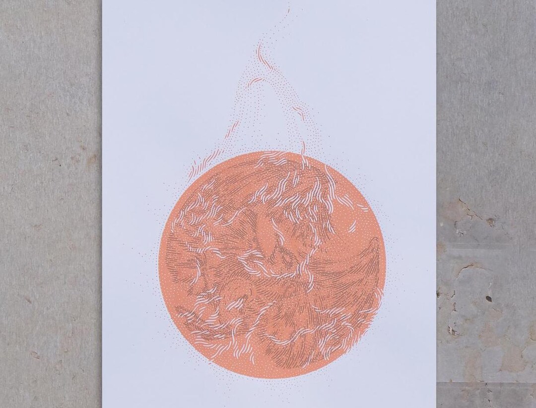 Phoenix · Handmade Limited Edition Screen Printing on FSC™ Certified ...