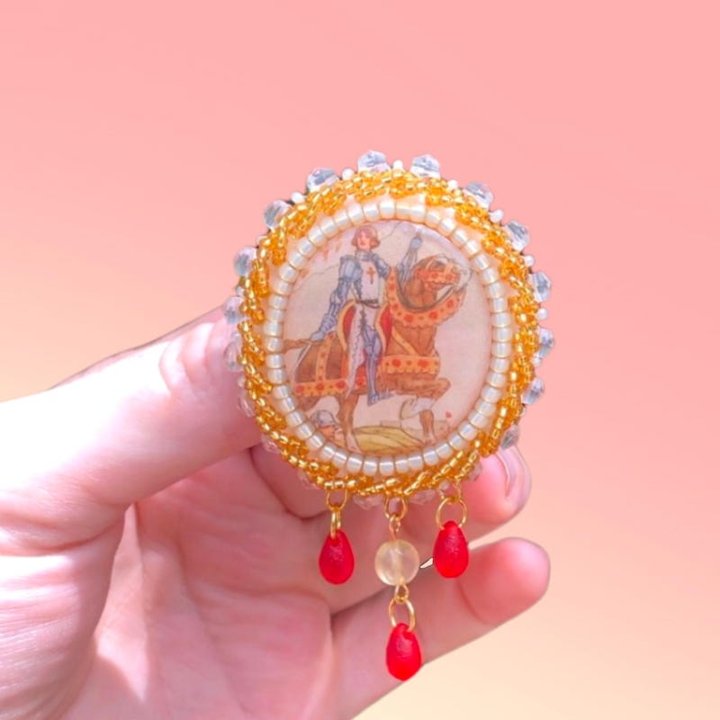 Medieval Brooch - Etsy