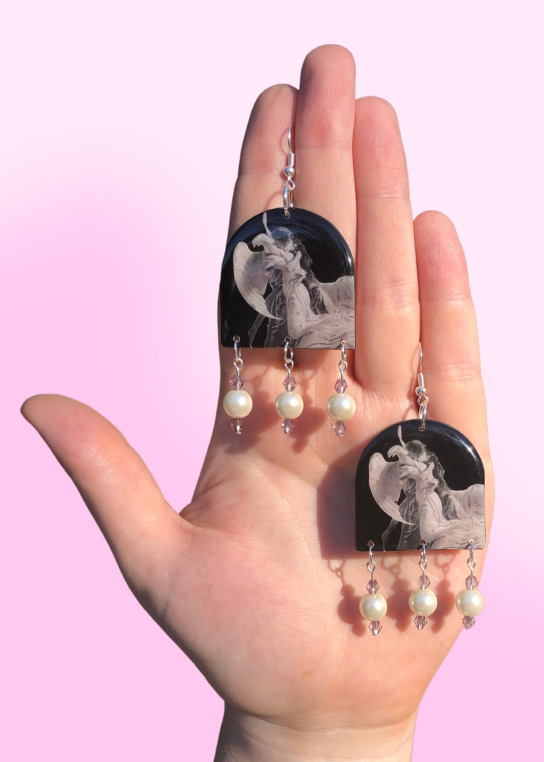 A Romantic Encounter Earrings - Etsy