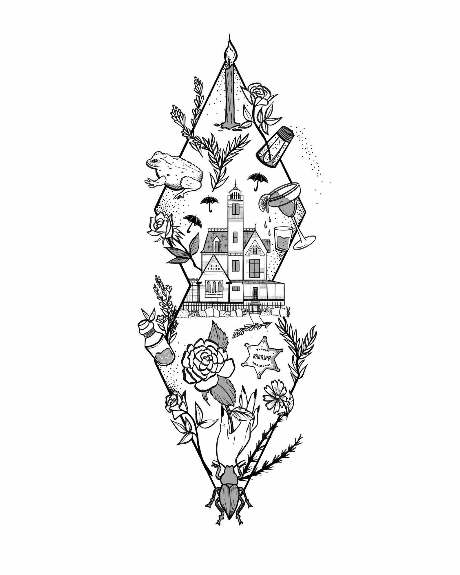 Practical Magic Downloadable Print Black and White | Etsy