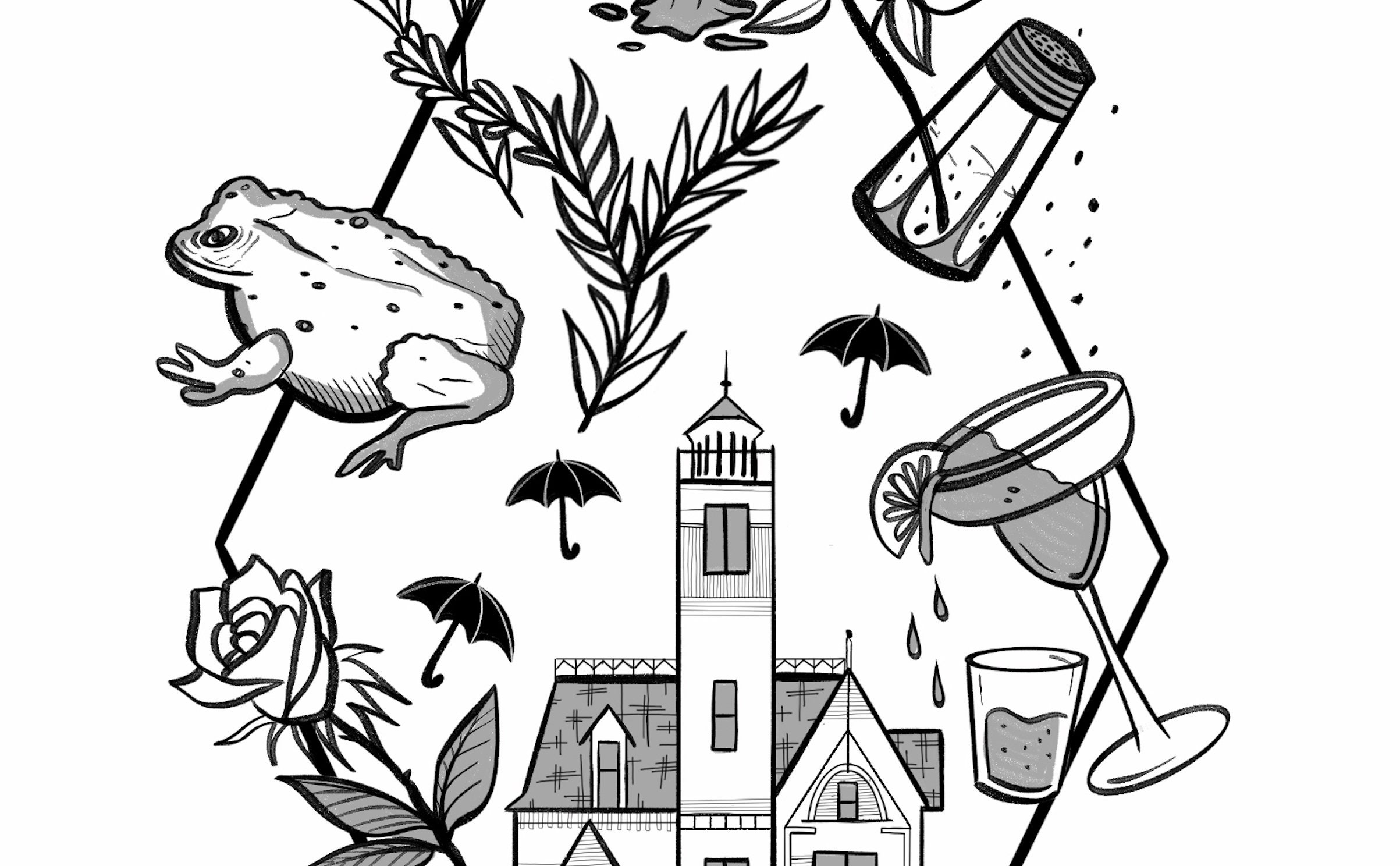 Practical Magic Downloadable Print, Black and White, Minimalist Movie ...