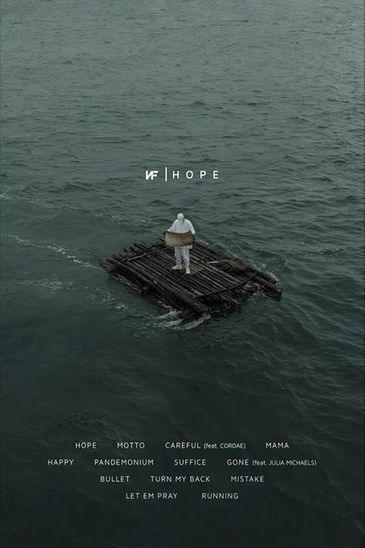 NF "HOPE" Tracklist Poster Music Wall sold by DaviNash | SKU 40610417 ...