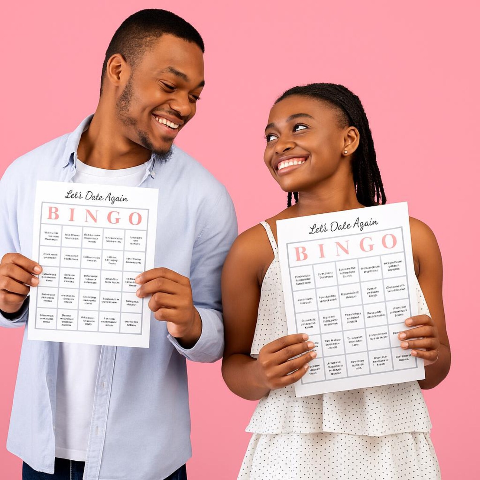 Date Night Bingo for Couples – Printable Game for Him & Her, Fun At ...