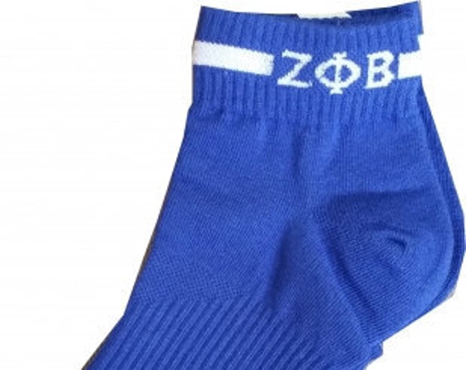 Zeta Phi Beta Socks - Etsy