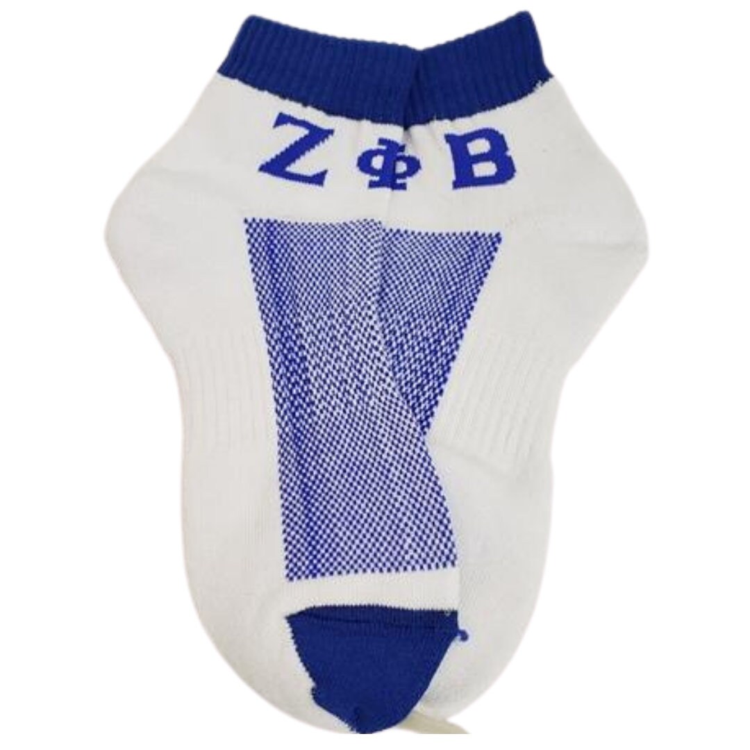 Zeta Phi Beta Ankle Socks - Etsy