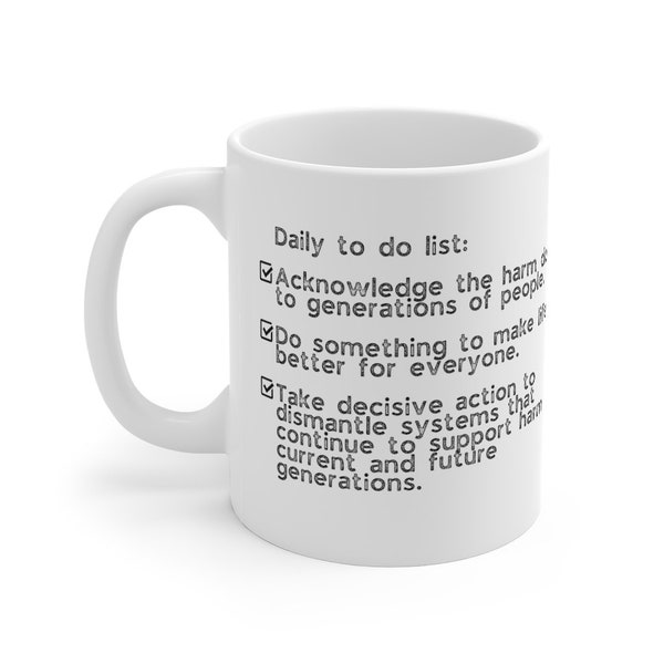 Social Justice Mugs - Etsy