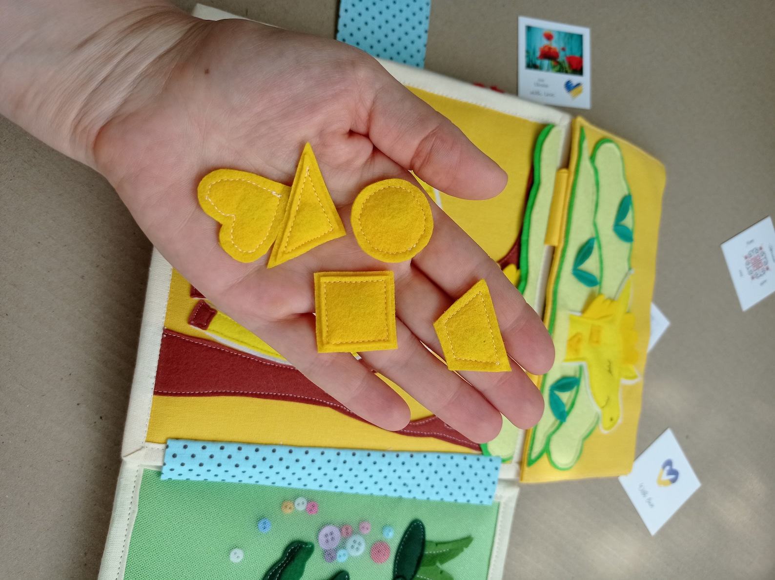 Quiet Book 20*20 Felt Busy Book Felt Activity Book Sensory Book for ...