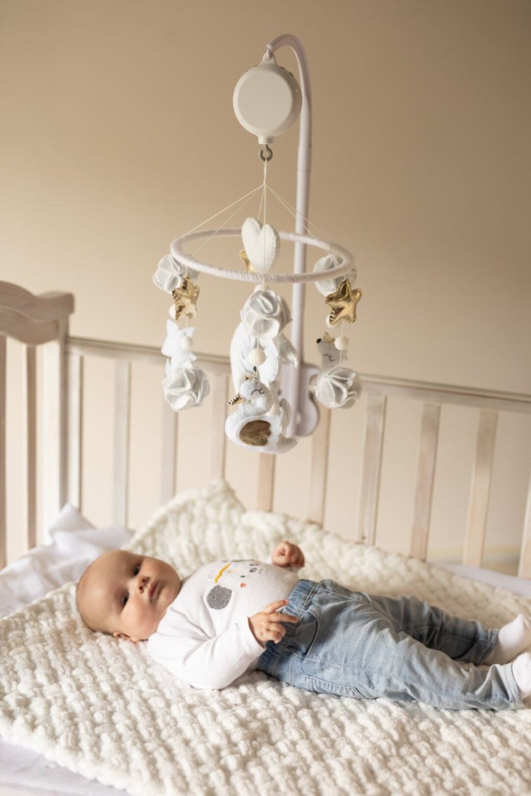 Customizable Baby Mobile With Name and Birthdate: Make Their - Etsy