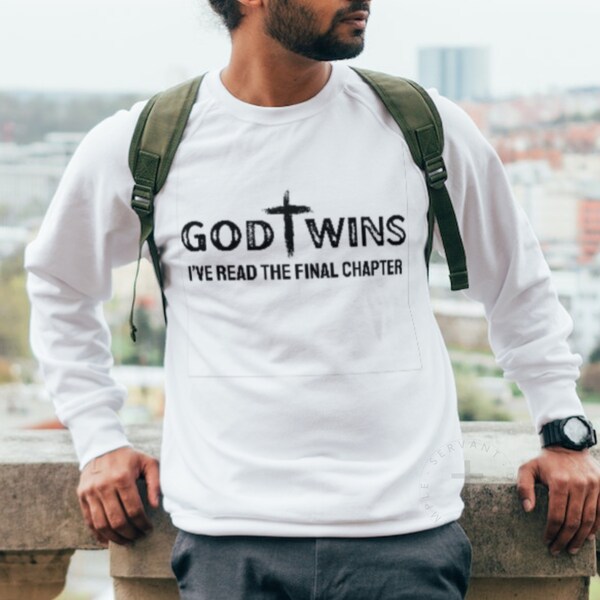 God Wins I've Read the Final Chapter Svg - Etsy
