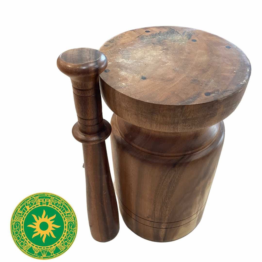 PILON 100% WOOD WITH Its Mortar. | Etsy