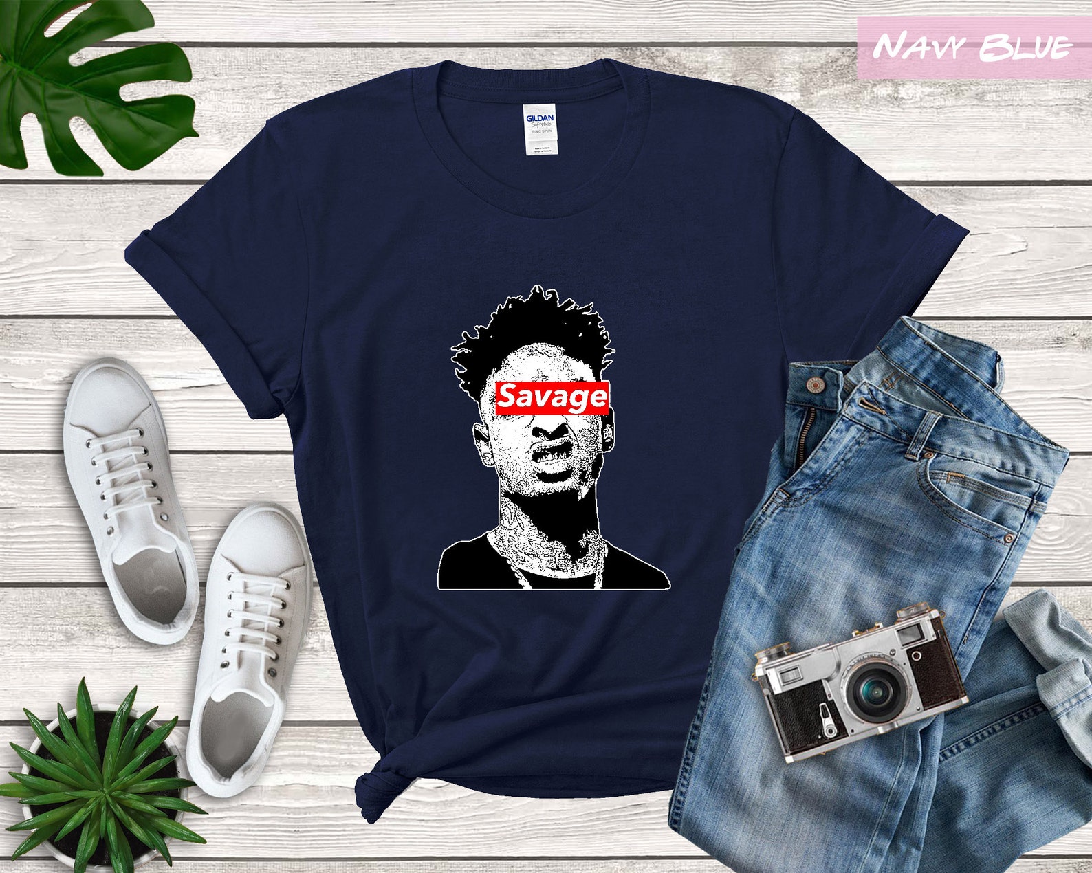 21 savage T Shirt Oversized Gift T shirt | Etsy