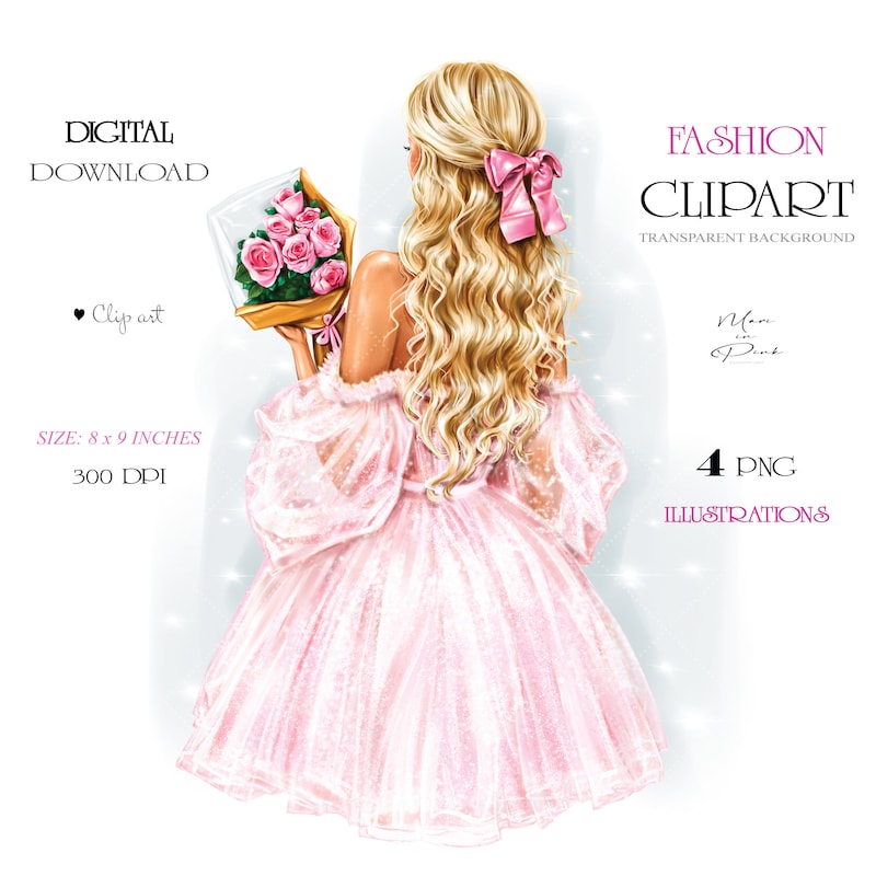 Fashion Clip Art - Etsy