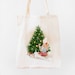 Digital Illustration Fashion Girl Christmas Tree Winter Sweater Winter ...