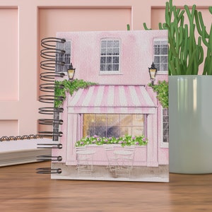 Digital Watercolor Street Shop, Exterior Illustration, Printable Art ...