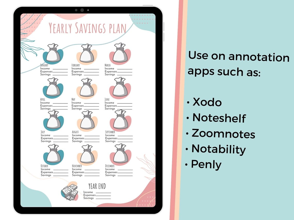 Digital Budget Planner Budget Planner Digital Finance - Etsy
