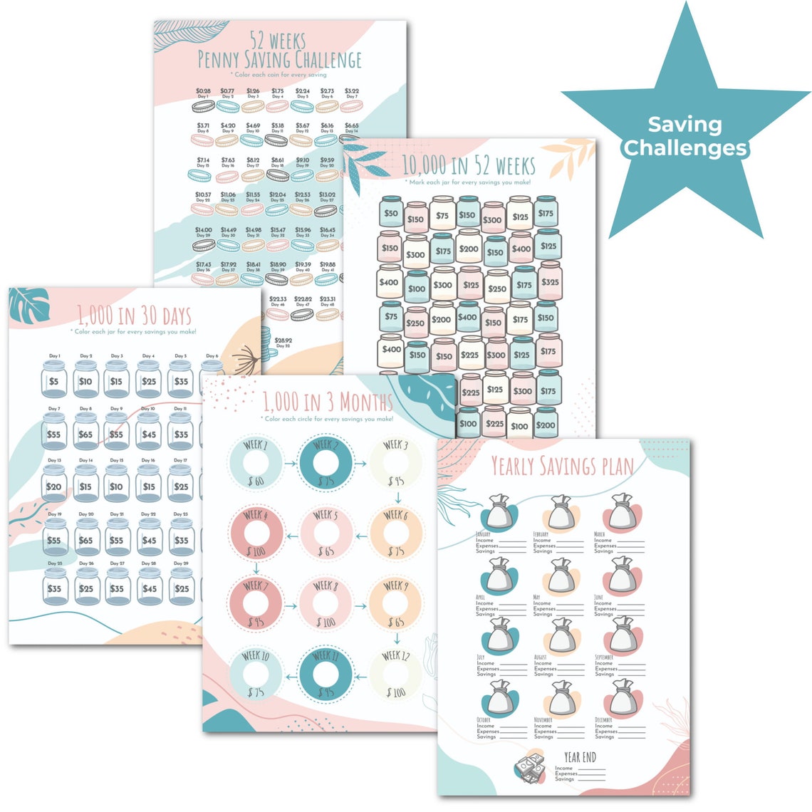 Digital Budget Planner Budget Planner Digital Finance - Etsy