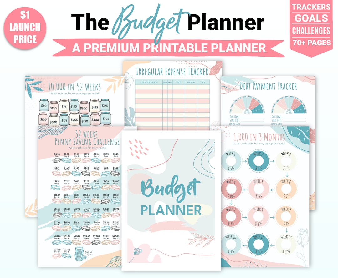 Printable Budget Planner Budget Planner Printable Budget - Etsy