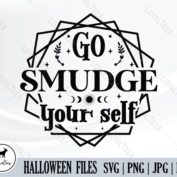 Go Smudge Yourself Svg - Etsy