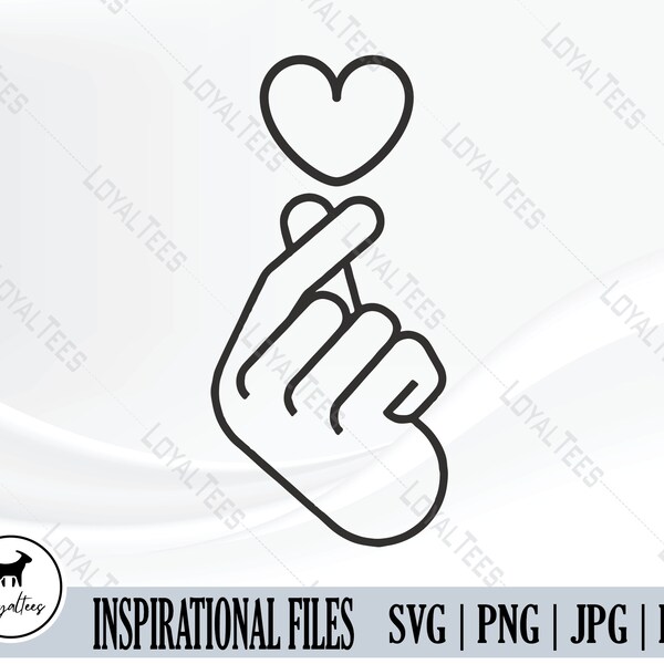 Love Hand Sign Svg - Etsy