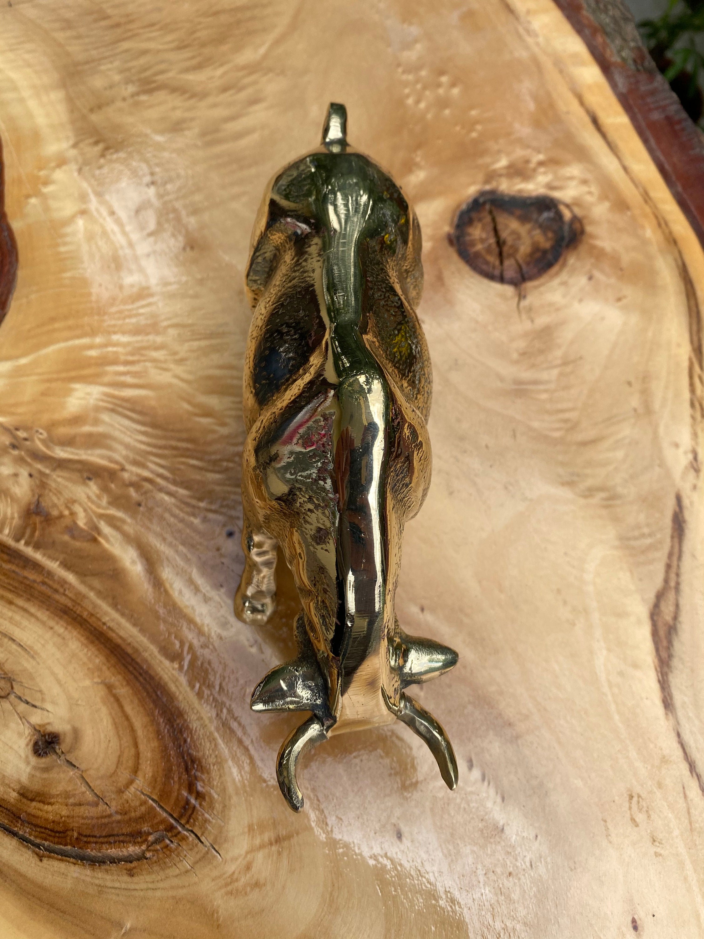 Spanish Bull Brass Sculpture Vintage Bull Sapain Copper | Etsy