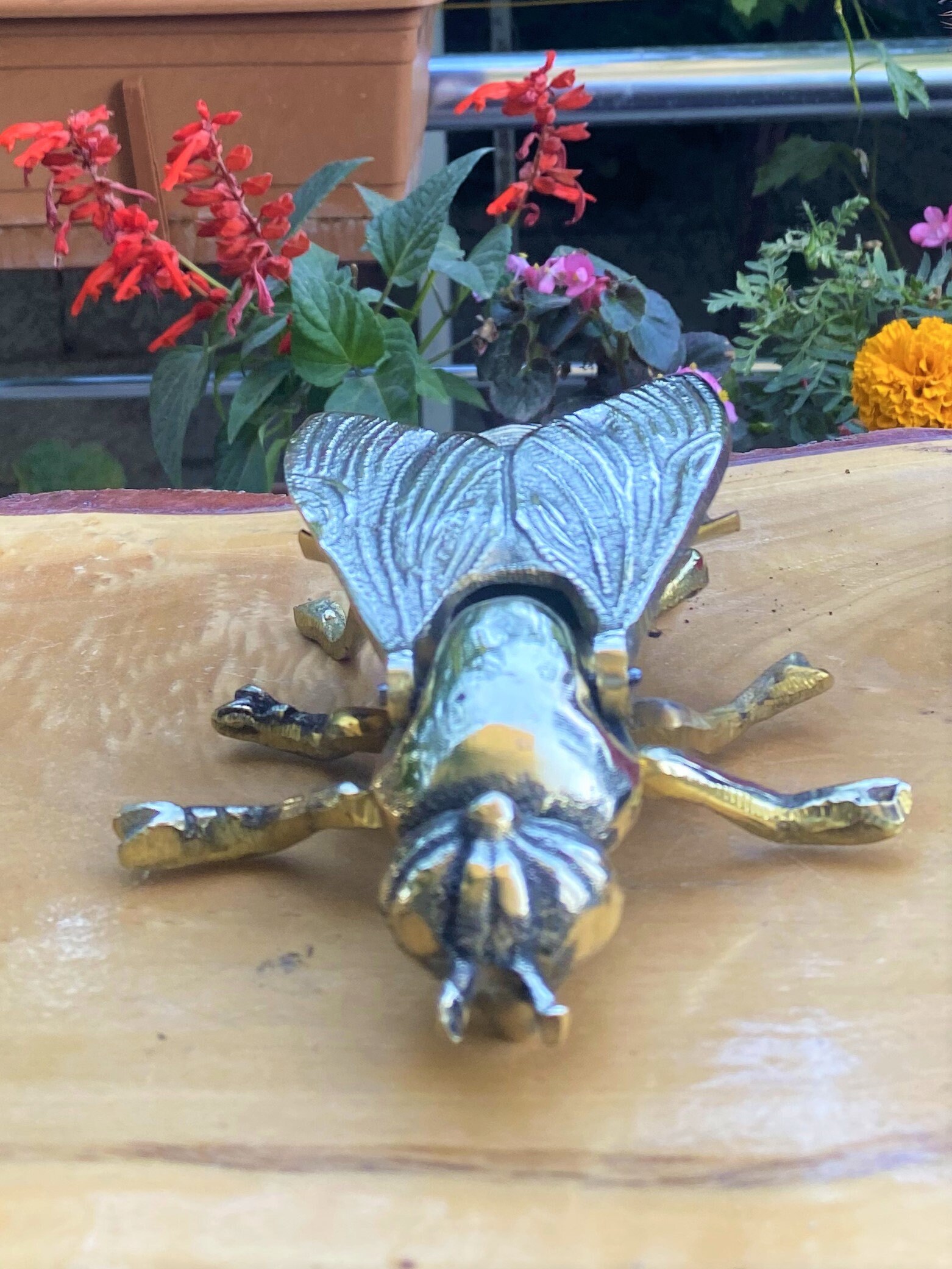 Decorative Fly Ashtray, Brass Ashtray, Christmas Decorative Outdoor ...