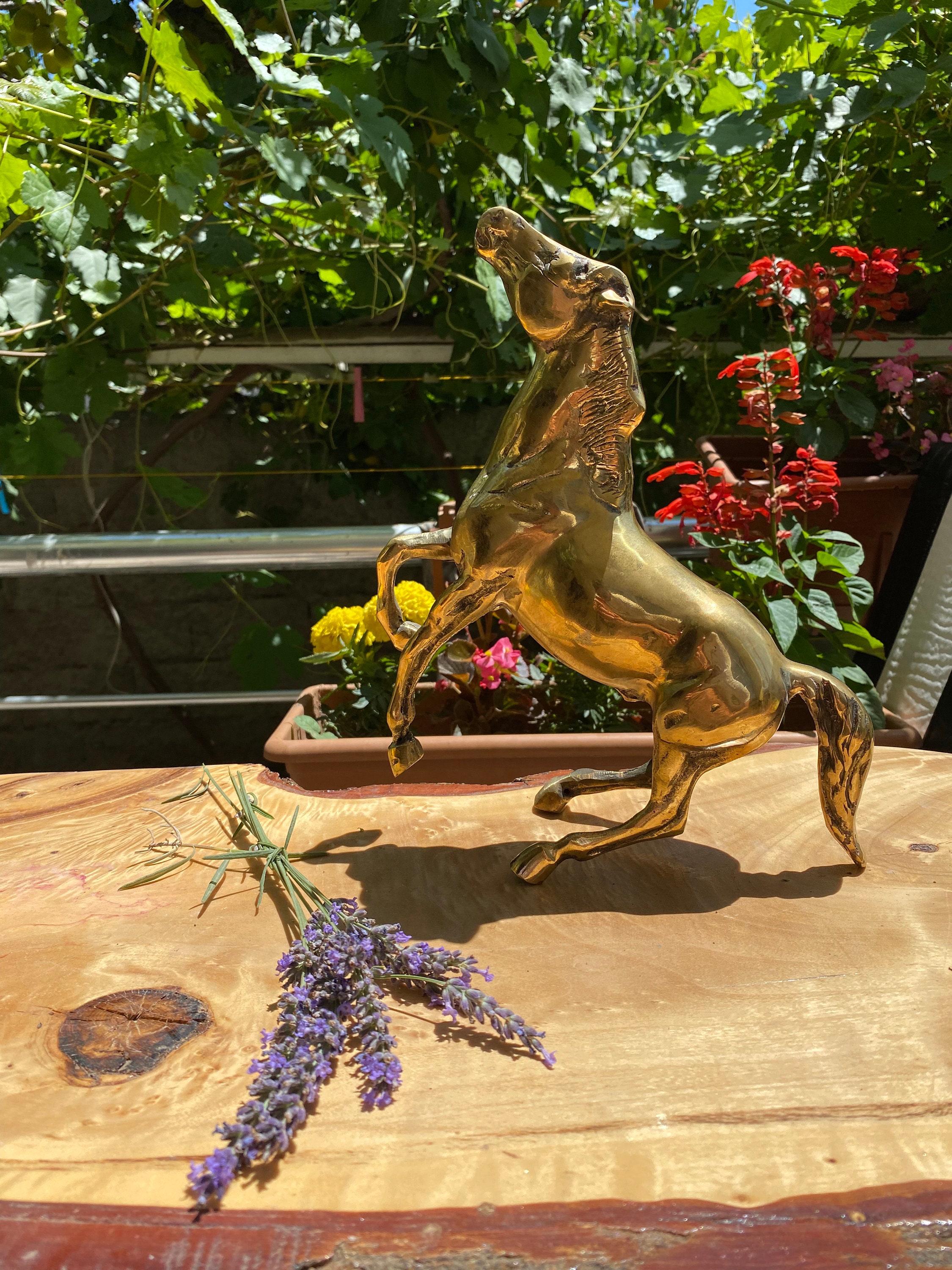 Cheyenne Frontier Day Horse Copper Horse Sculpture Brass - Etsy