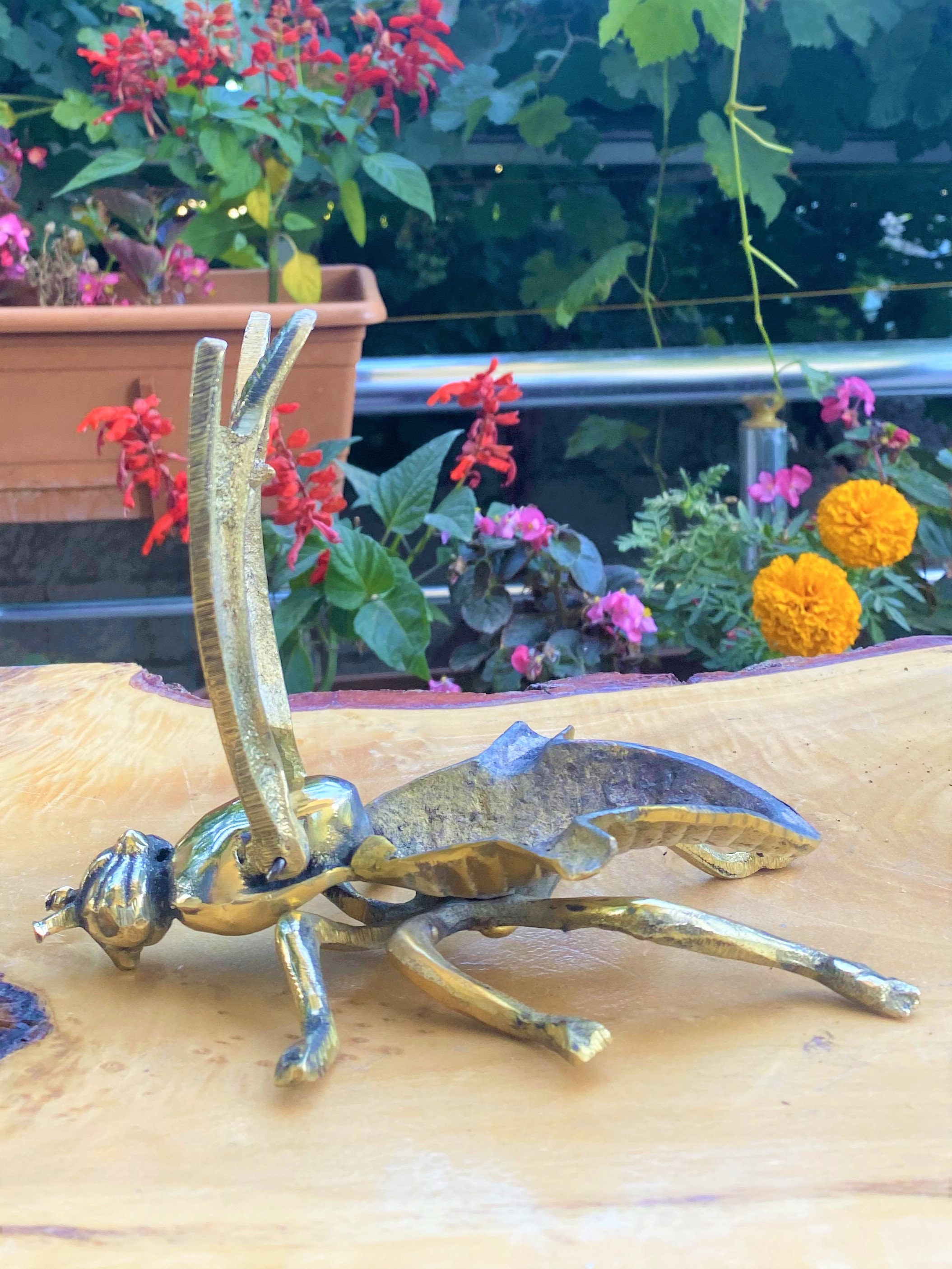 Decorative Fly Ashtray, Brass Ashtray, Christmas Decorative Outdoor ...