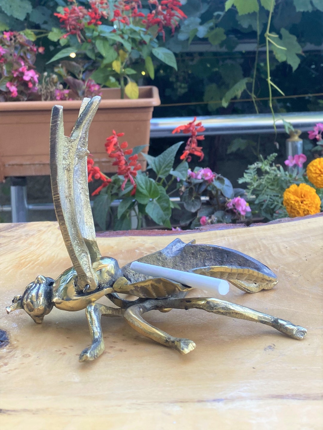 Decorative Fly Ashtray, Brass Ashtray, Christmas Decorative Outdoor ...