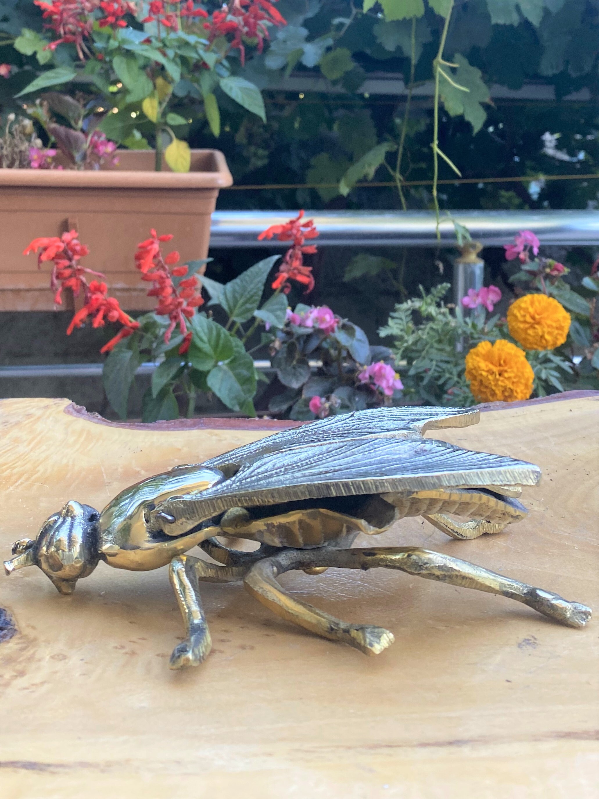 Decorative Fly Ashtray, Brass Ashtray, Christmas Decorative Outdoor ...